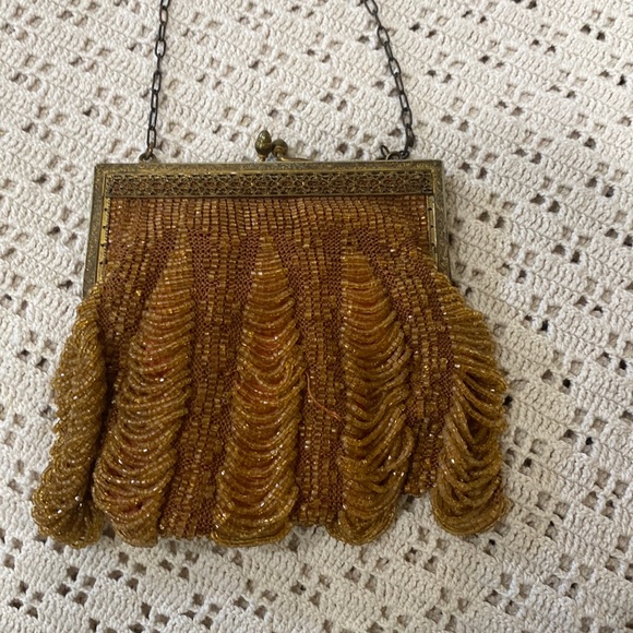 Antique | Bags | Antique Beaded Purse | Poshmark